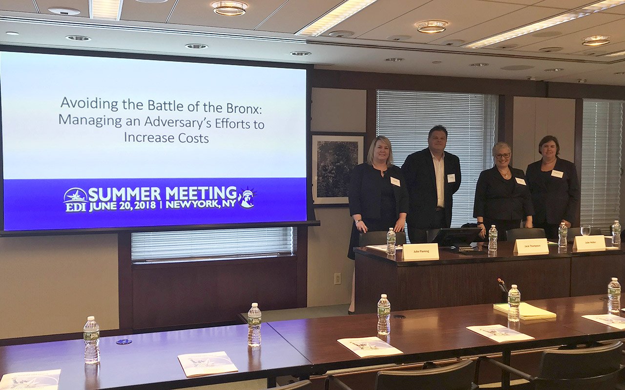 Nelson Mullins - Encompass' Julie Flaming Addresses Cost Controls at Electronic Discovery Institute